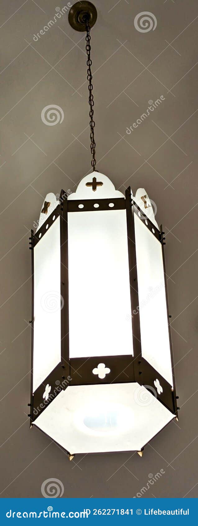 Church lamp stock image. Image of looking, long, table - 262271841