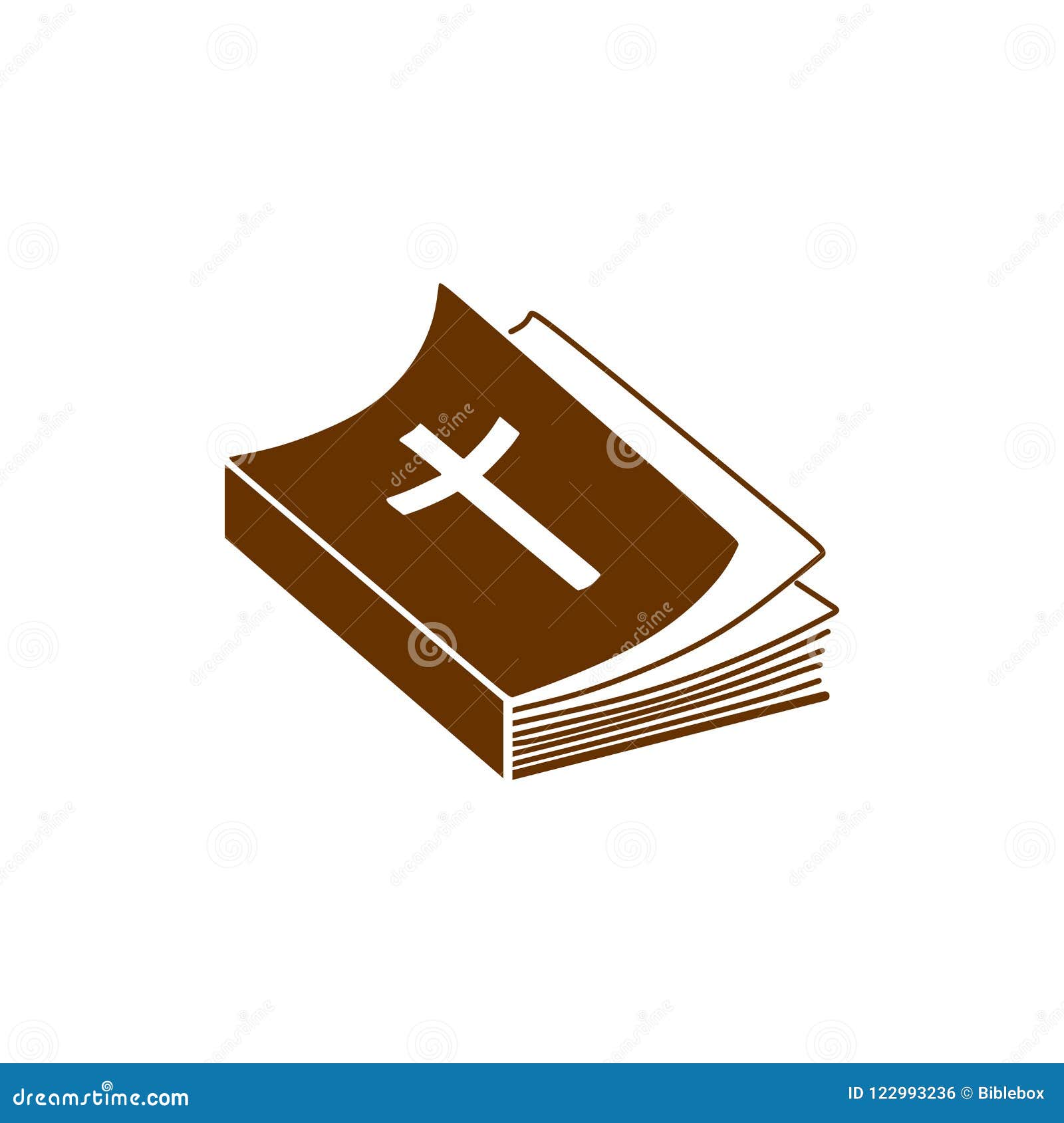 Church Logo. Bible, Holy Scripture Stock Vector - Illustration of great ...