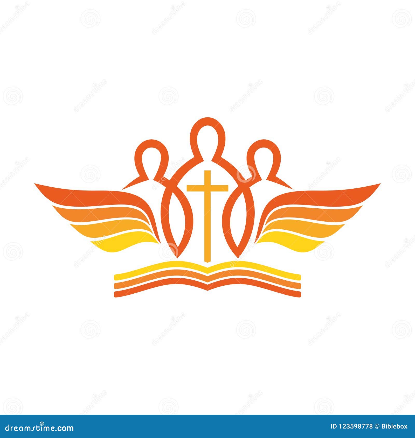 Church Logo. the Unity of the Church in Christ Stock Vector ...