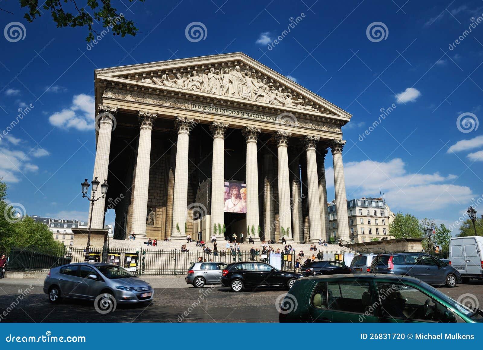 Church of the Madeleine in Paris Editorial Image - Image of paris ...
