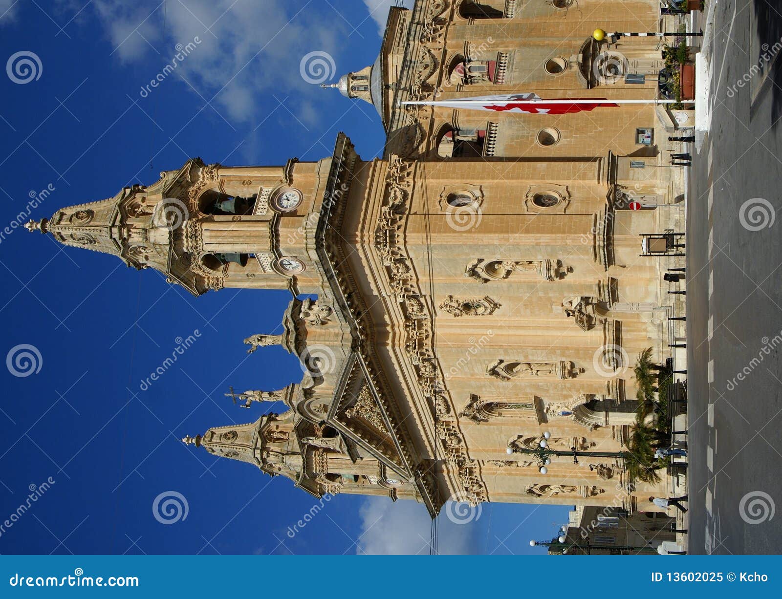 Church in malta stock image. Image of harbors, muslem - 13602025