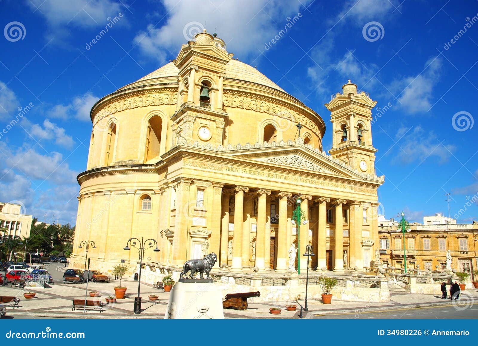 Church in Malta editorial photo. Image of bell, ancient - 34980226