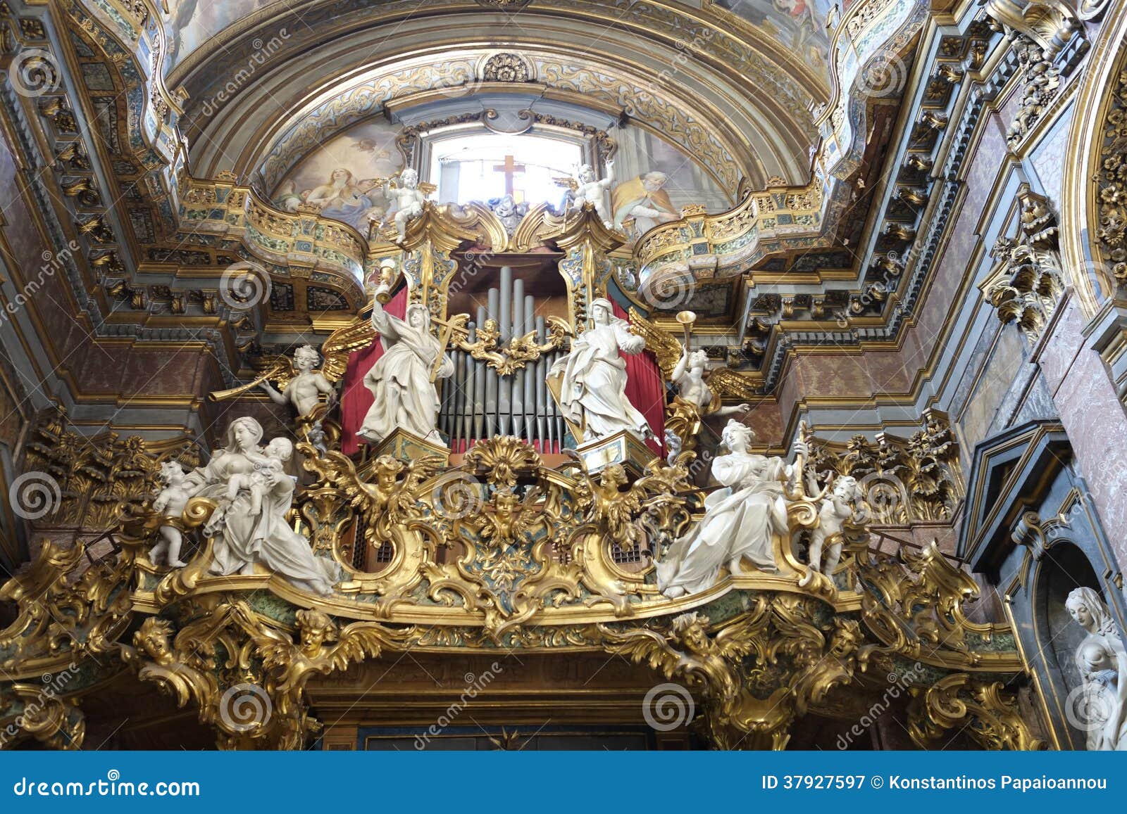 The Church of Mary Magdalene in Rome Editorial Photography - Image of ...