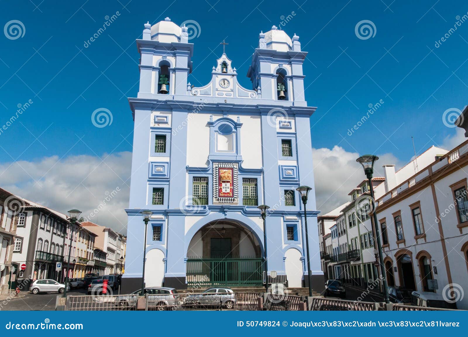 Church of Mercy stock photo. Image of imperio, azores - 50749824