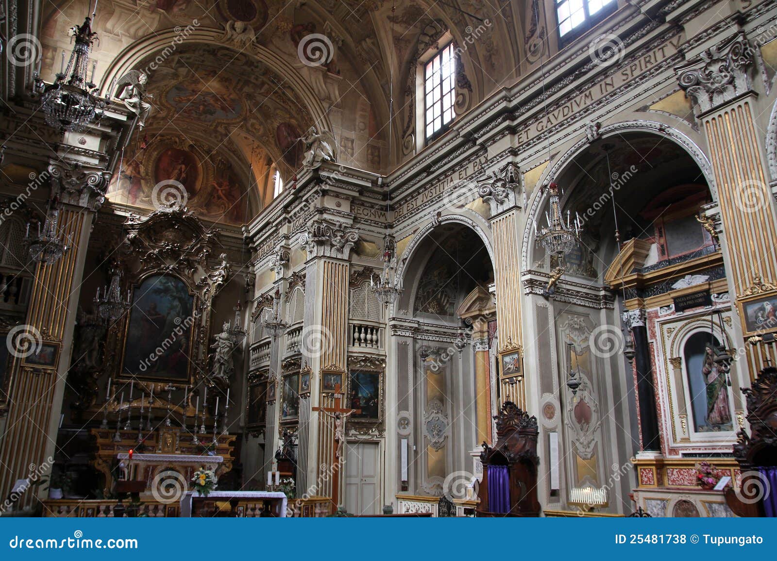 Church in Modena, Italy stock photo. Image of artistic - 25481738