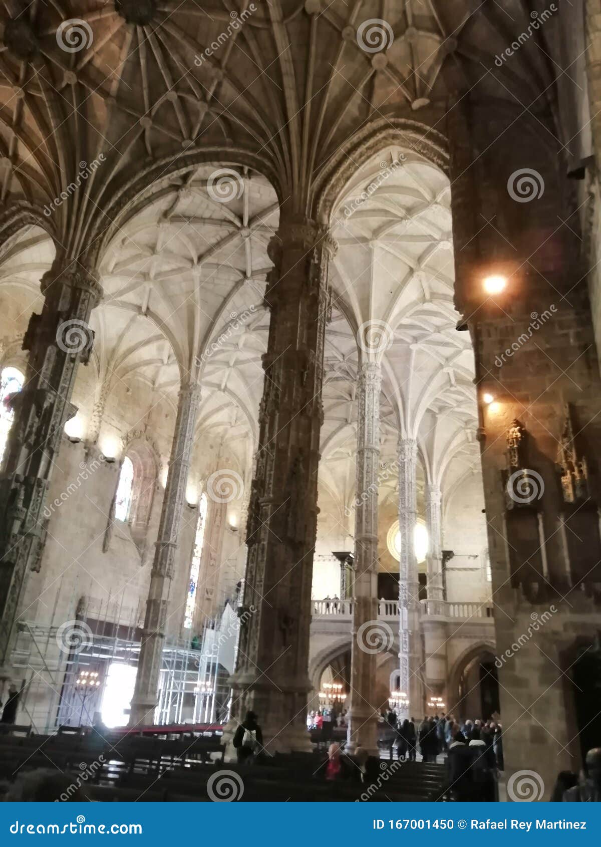 Church of the Monastery of the Jeronimos- Belem -Lisboa Stock Photo ...