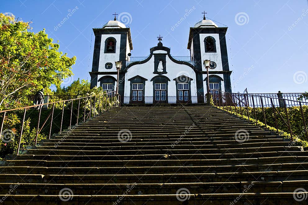 Church of Monte stock image. Image of portugal, travel - 13582149
