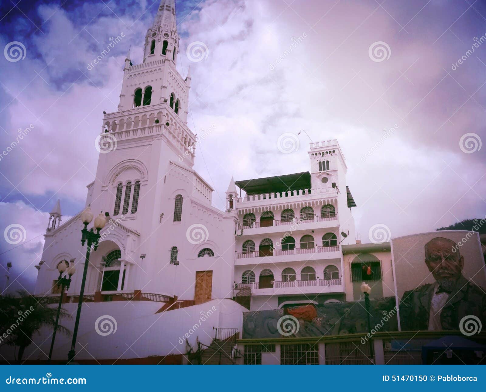 Church of Montecristi editorial image. Image of montecristi - 51470150