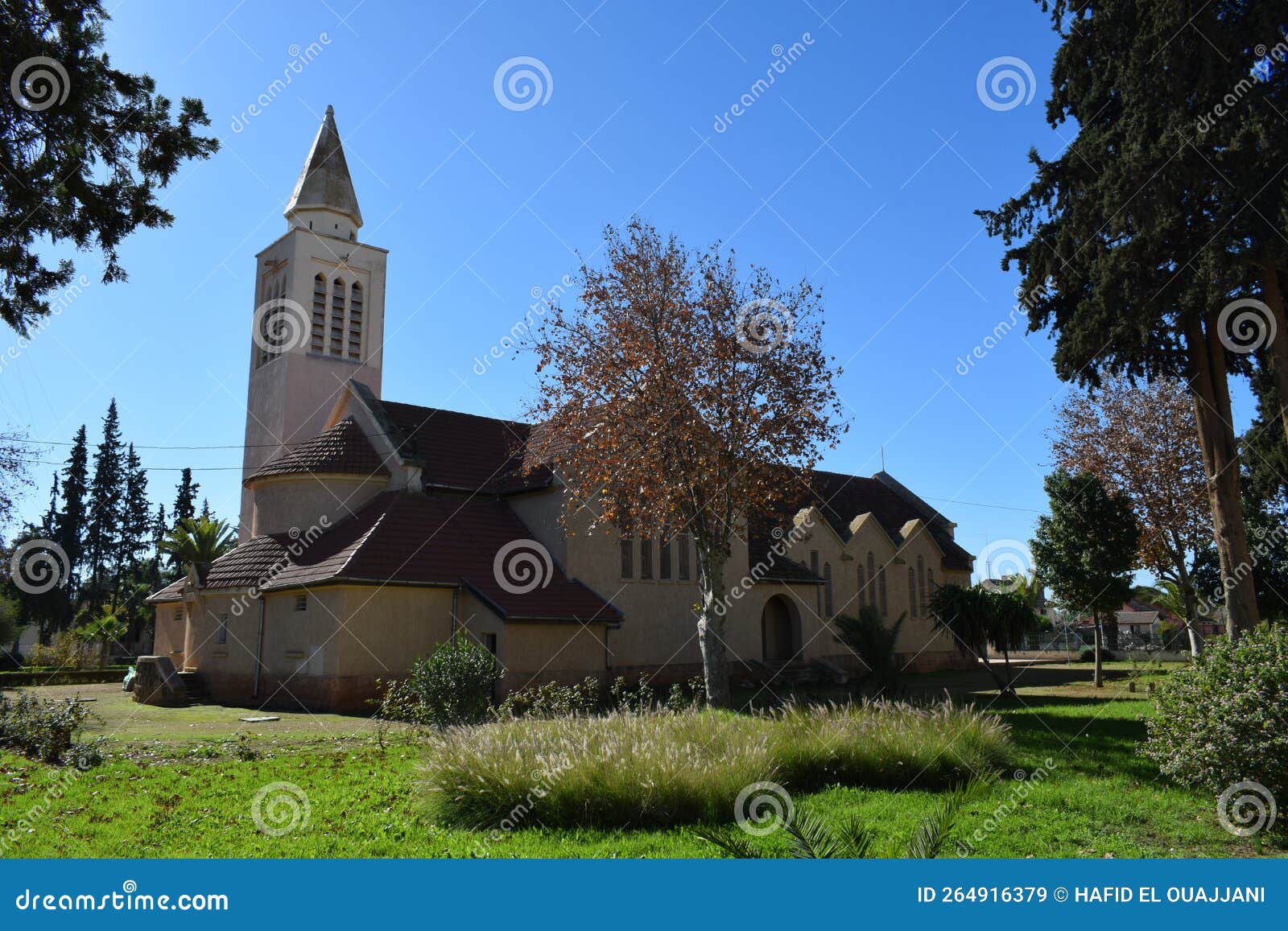 Church in Morocco stock image. Image of chapel, morocco - 264916379