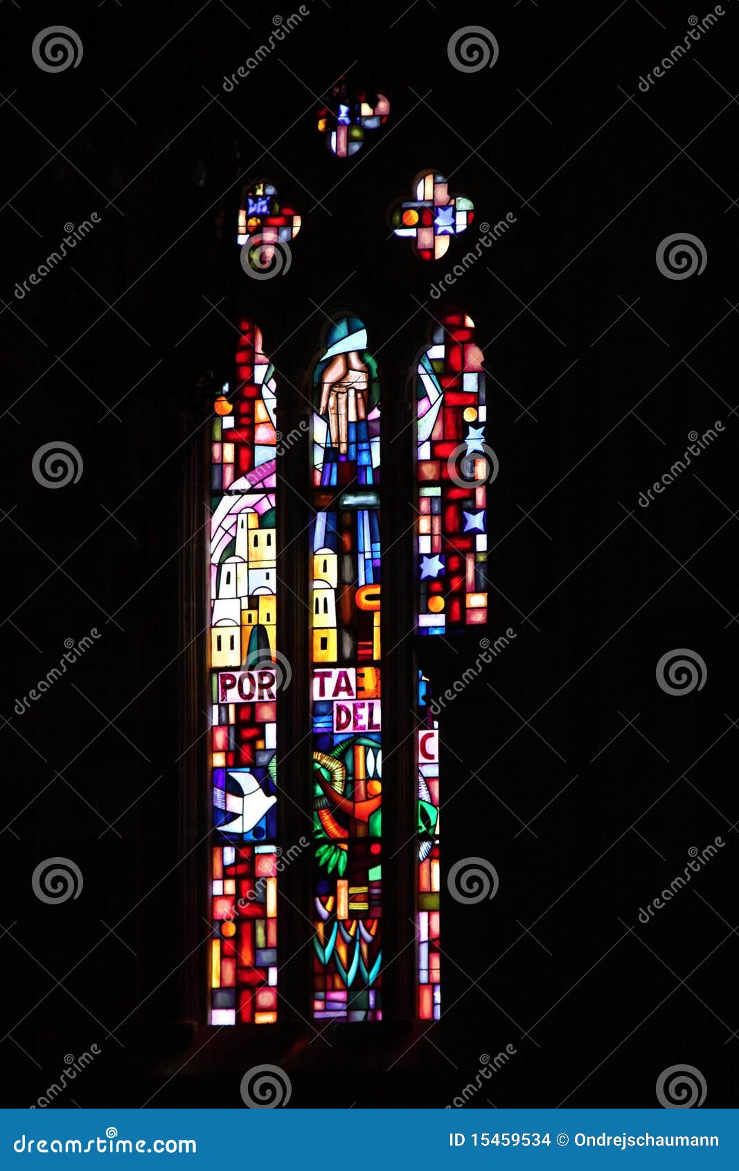 Church mosaic window stock photo. Image of wall, religion - 15459534