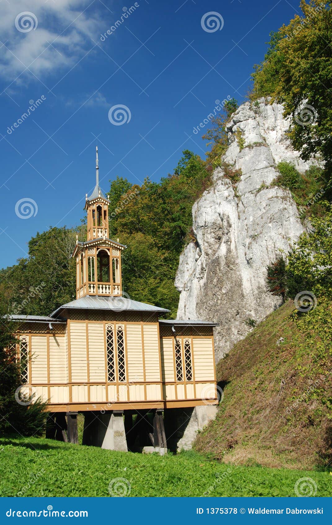 Church in mountains stock photo. Image of vertical, mountains - 1375378