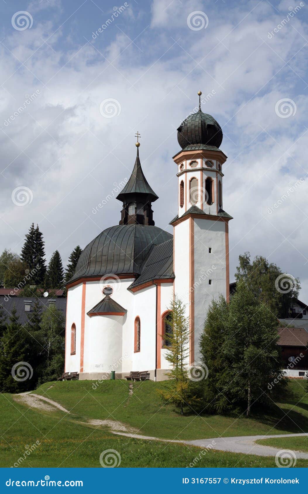 Church In Mountains Picture. Image: 3167557