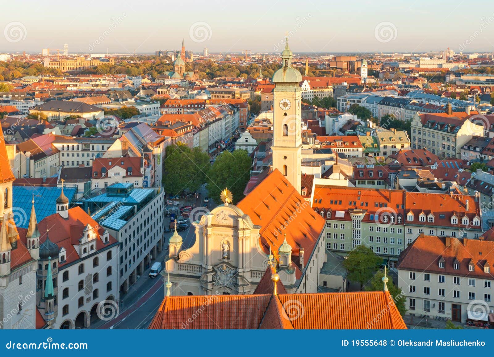 Church in Munich stock photo. Image of angle, blue, munich - 19555648