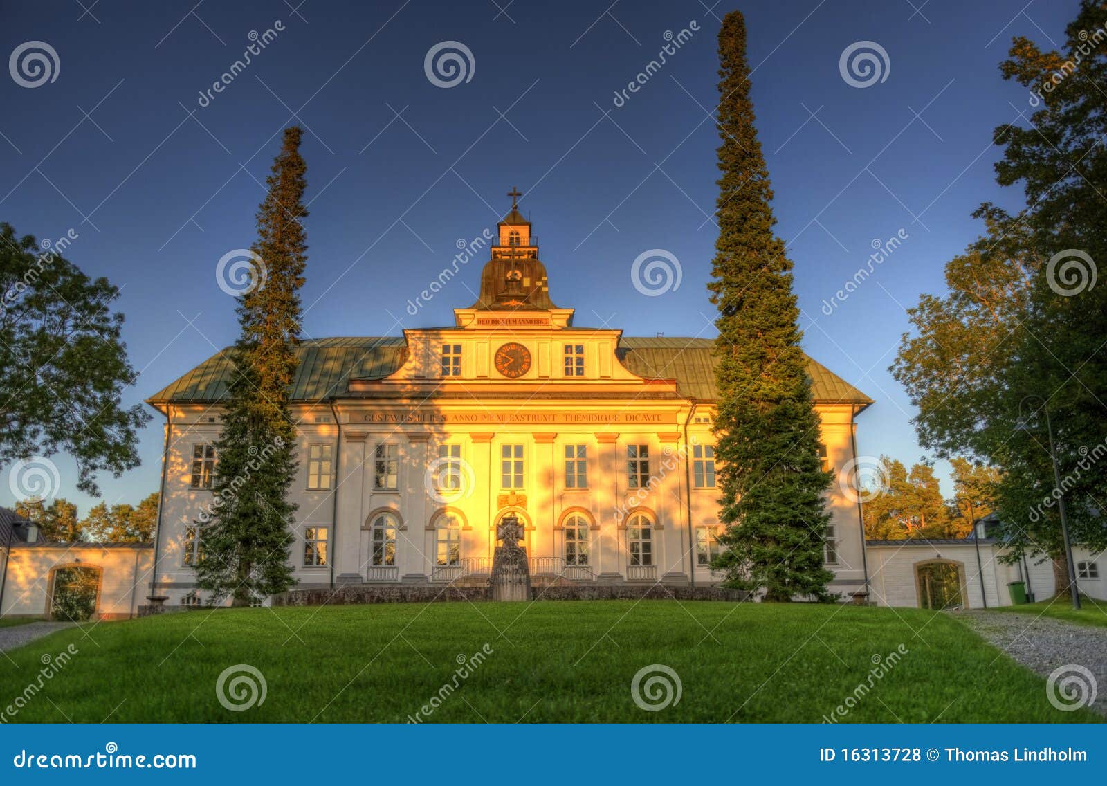 The Church of Mustasaari, Finland Stock Photo - Image of ancient ...
