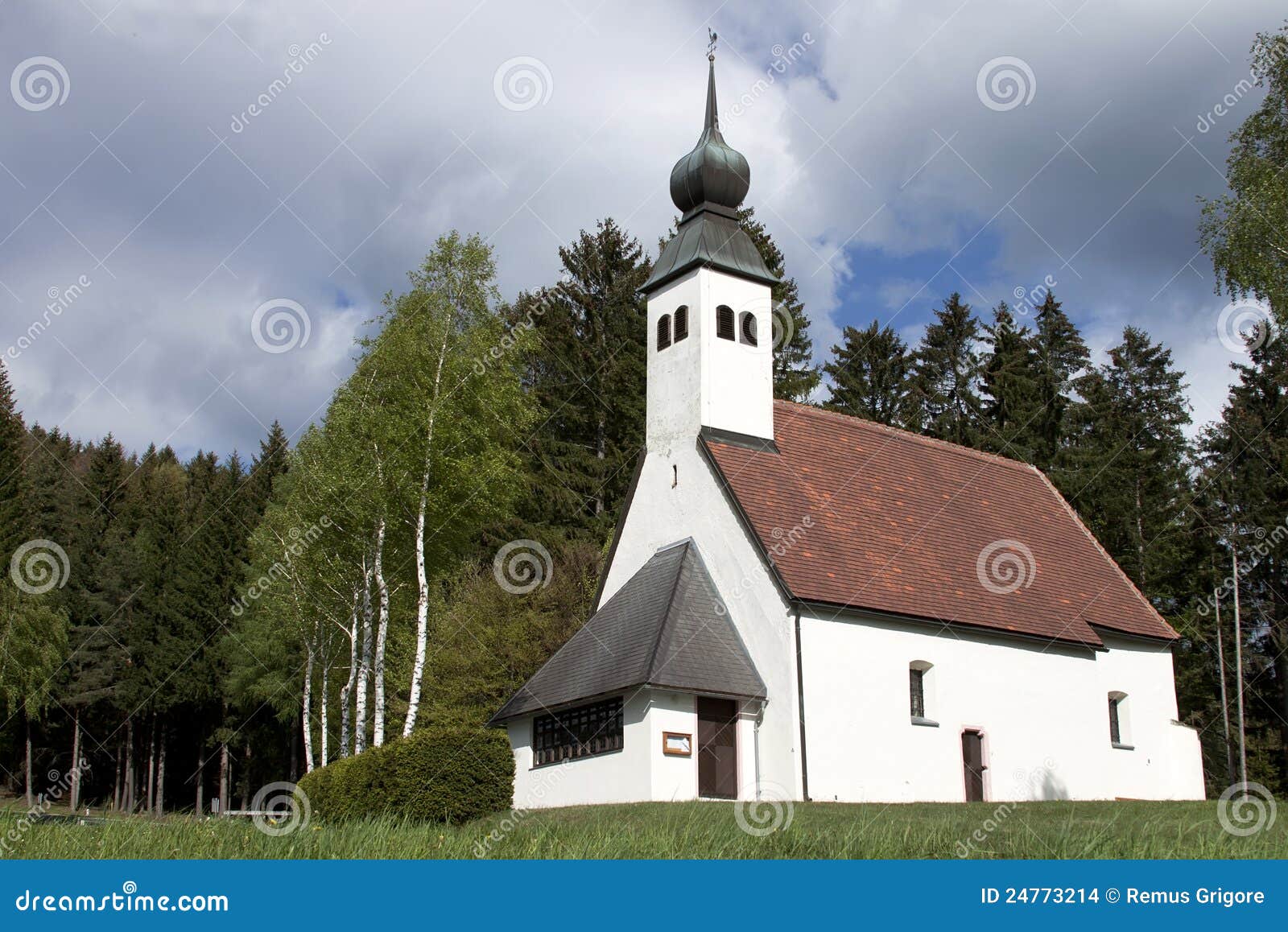 Church and nature stock photo. Image of clouds, architecture - 24773214