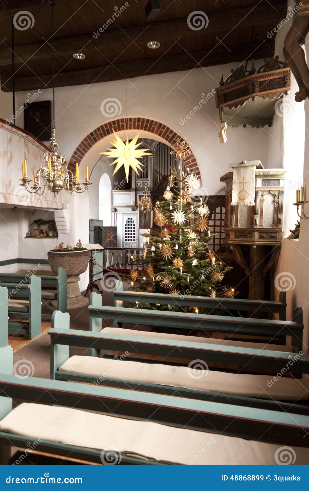 Church of Nebel on Amrum editorial stock image. Image of germany - 48868899