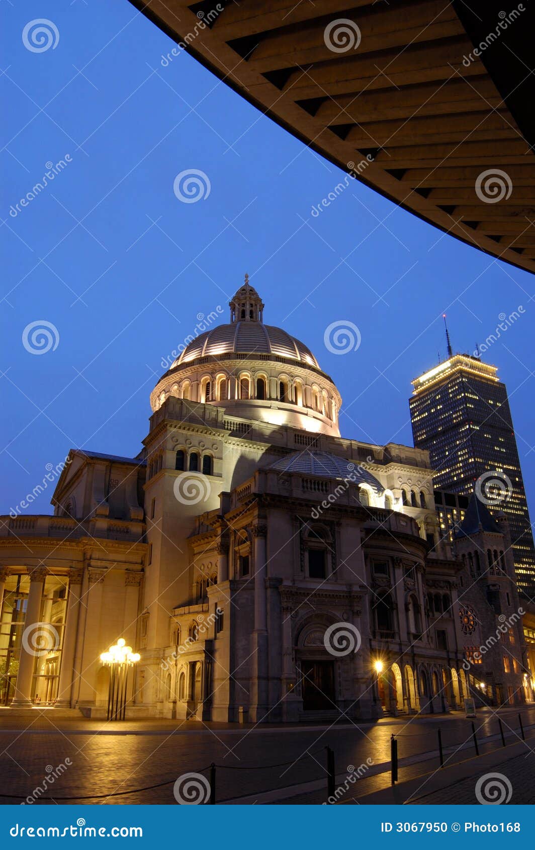 Church at night stock photo. Image of christian, center - 3067950