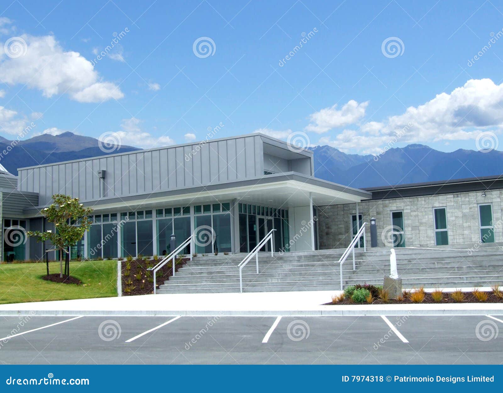 Church office building stock photo. Image of landscape - 7974318