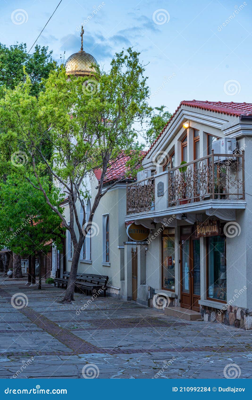 SOZOPOL, BULGARIA - JULY 16, 2016: Church Of St. Cyril And St ...