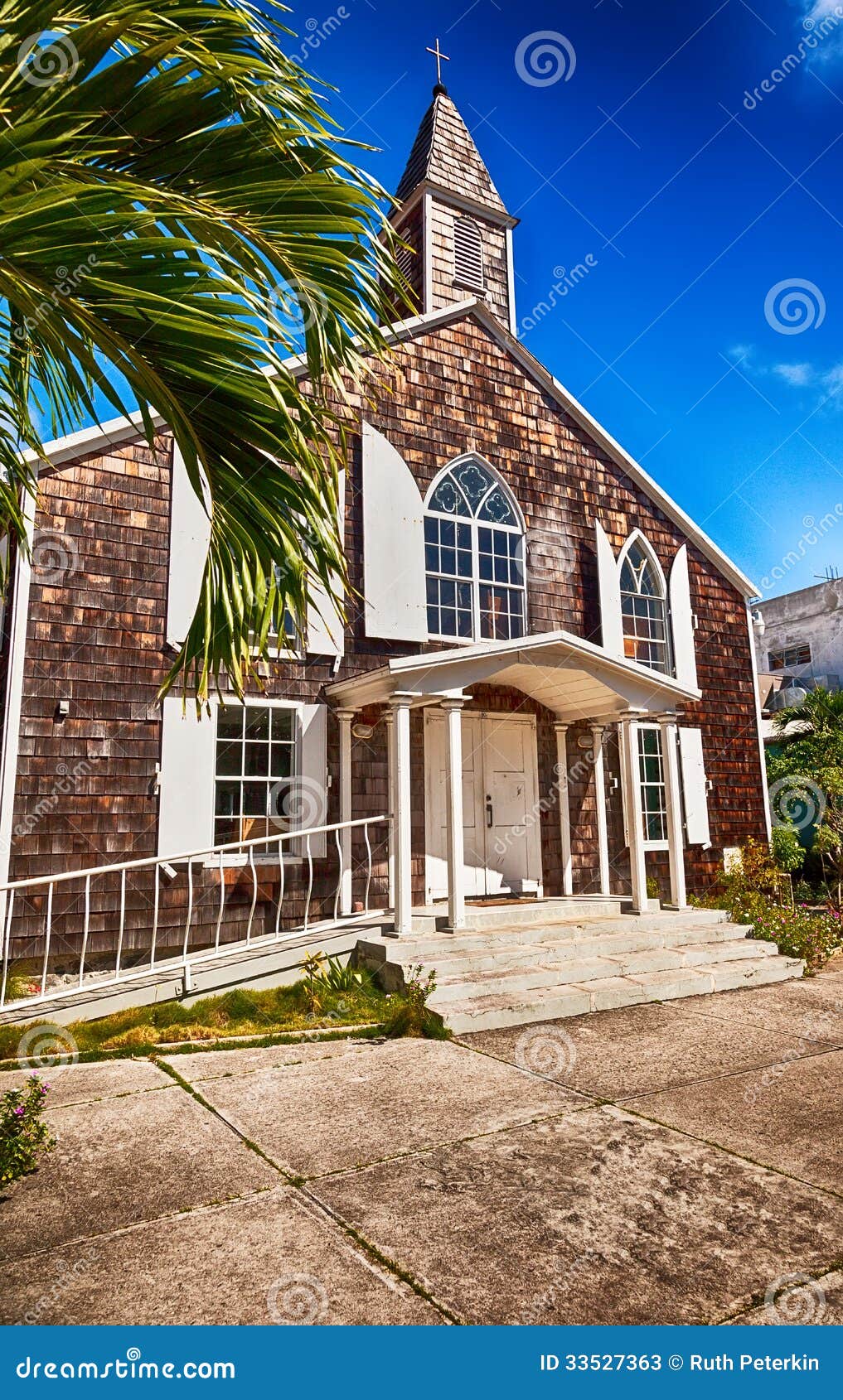 Church stock image. Image of window, shingle, house, blue - 33527363