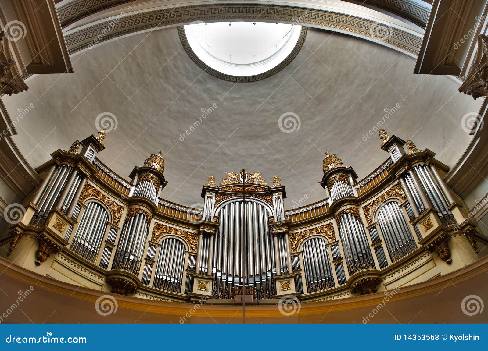 Church organ stock photo. Image of sound, architecture - 14353568