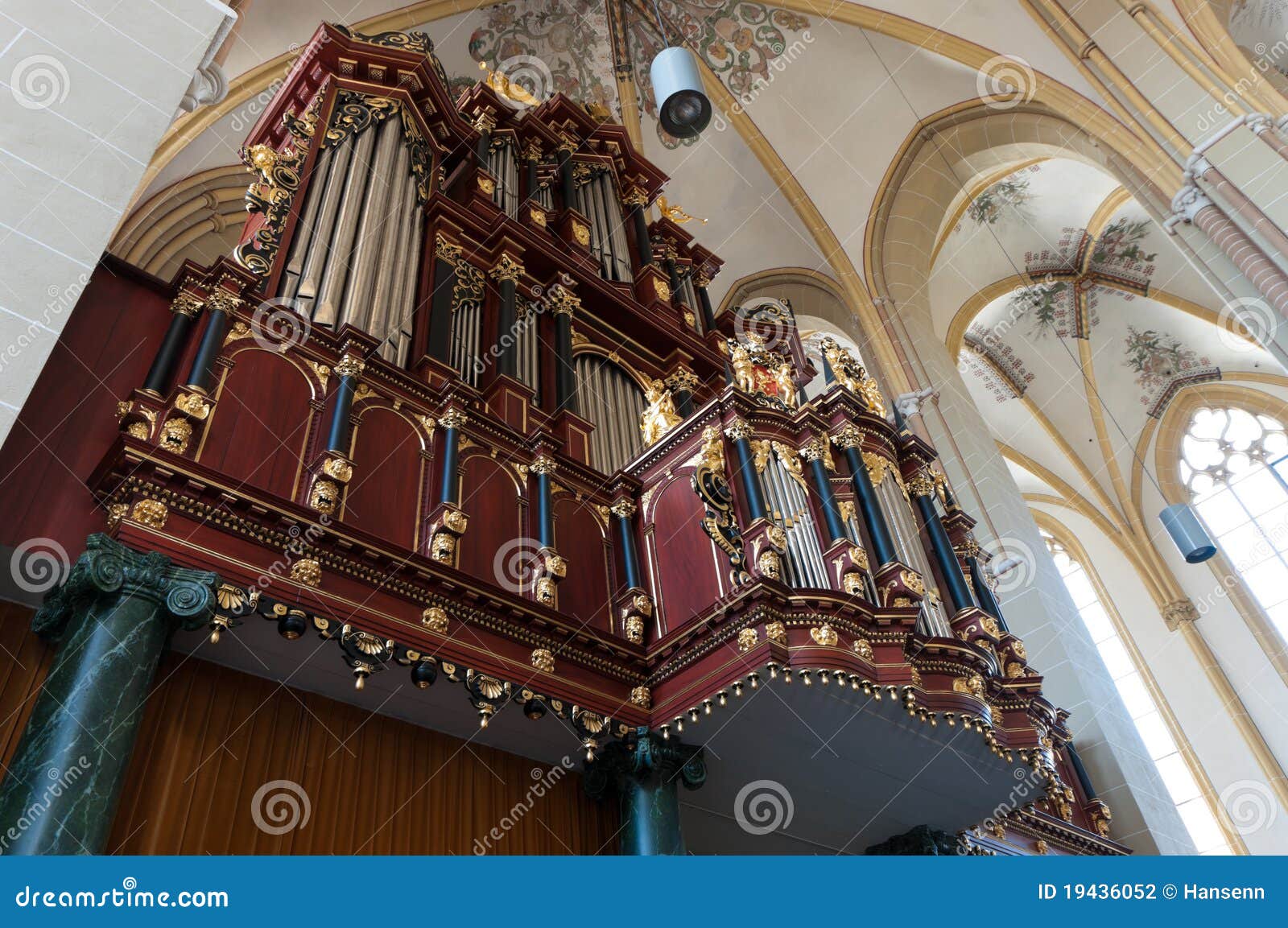 Church organ stock photo. Image of medieval, unesco, gothic - 19436052