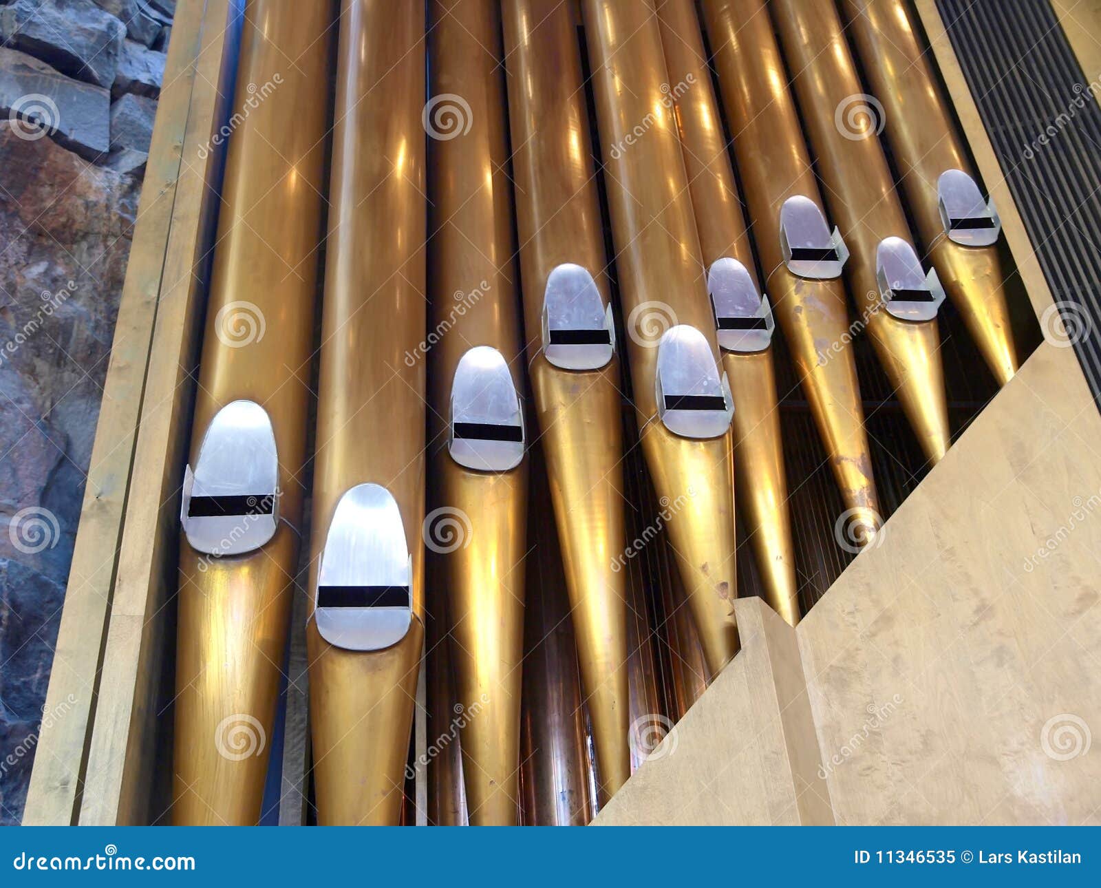 Pipe Organ Pipes