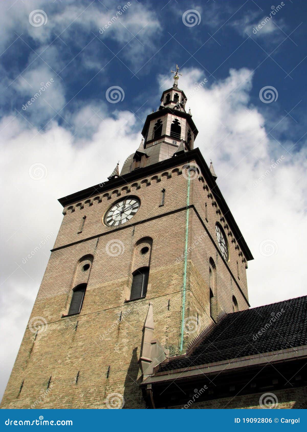 Church in Oslo stock photo. Image of church, downtown - 19092806