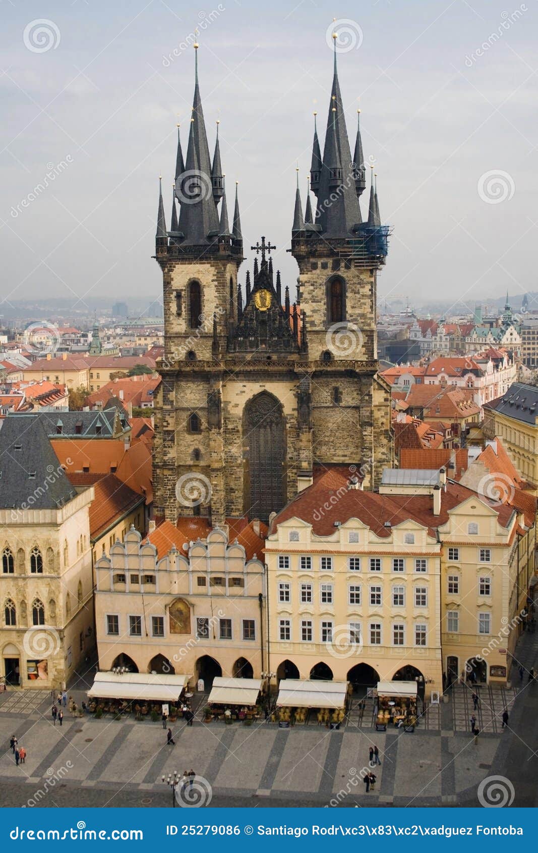 Church of Our Lady before Tyn Editorial Photo - Image of republic ...