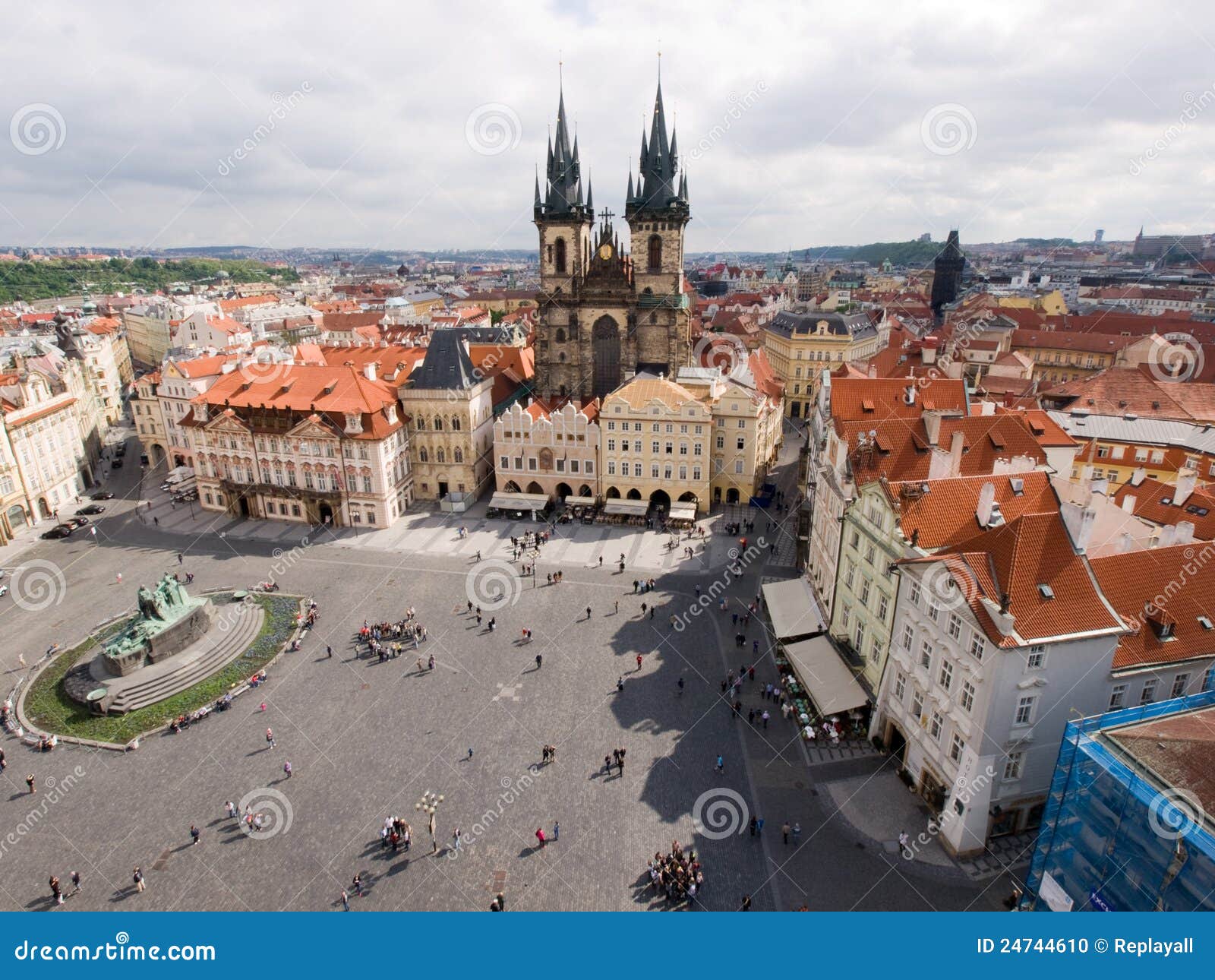 The Church of Our Lady of Tyn, Praha Stock Photo - Image of cityscape ...