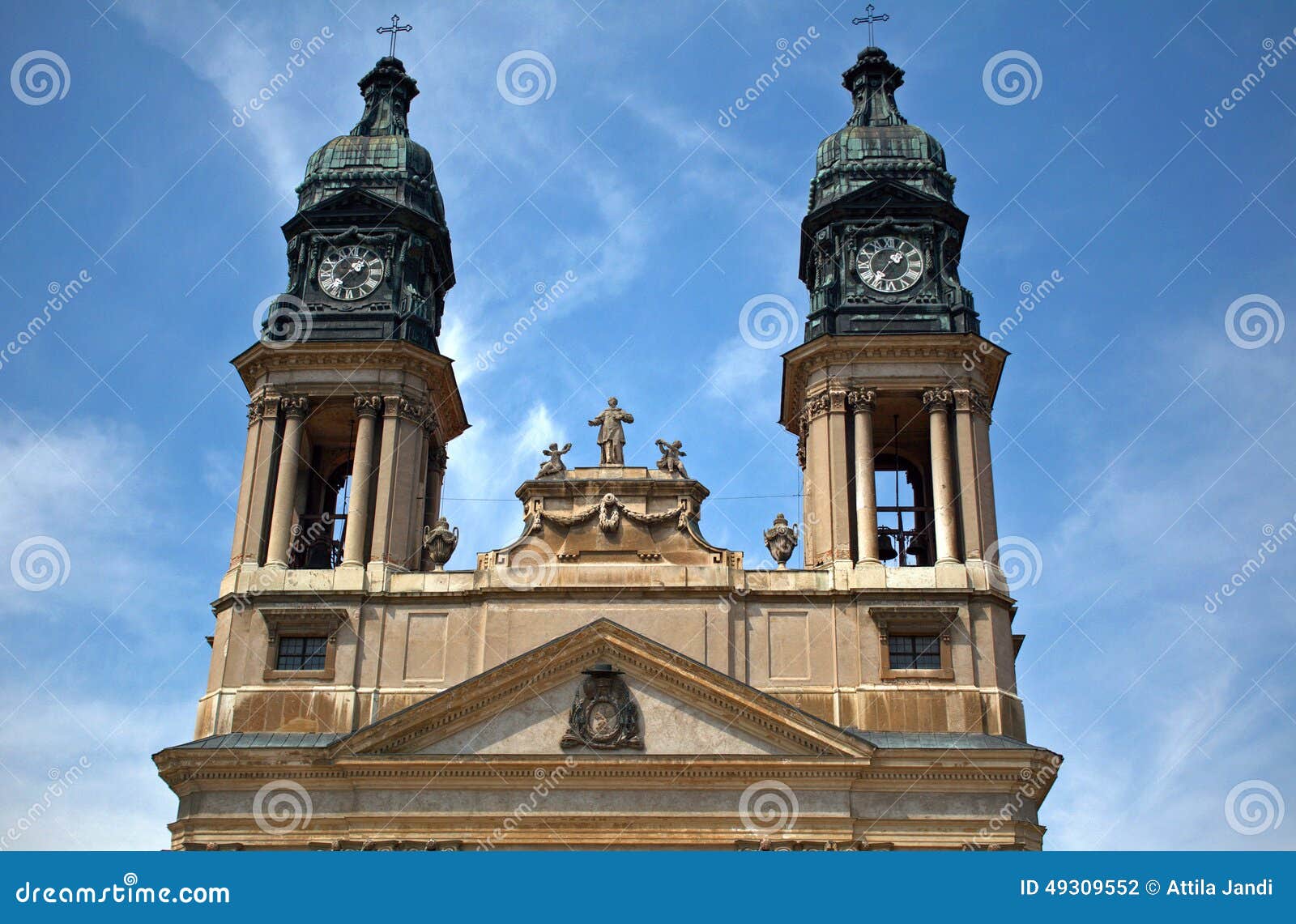 Church, Papa, Hungary stock photo. Image of history, catholicism - 49309552