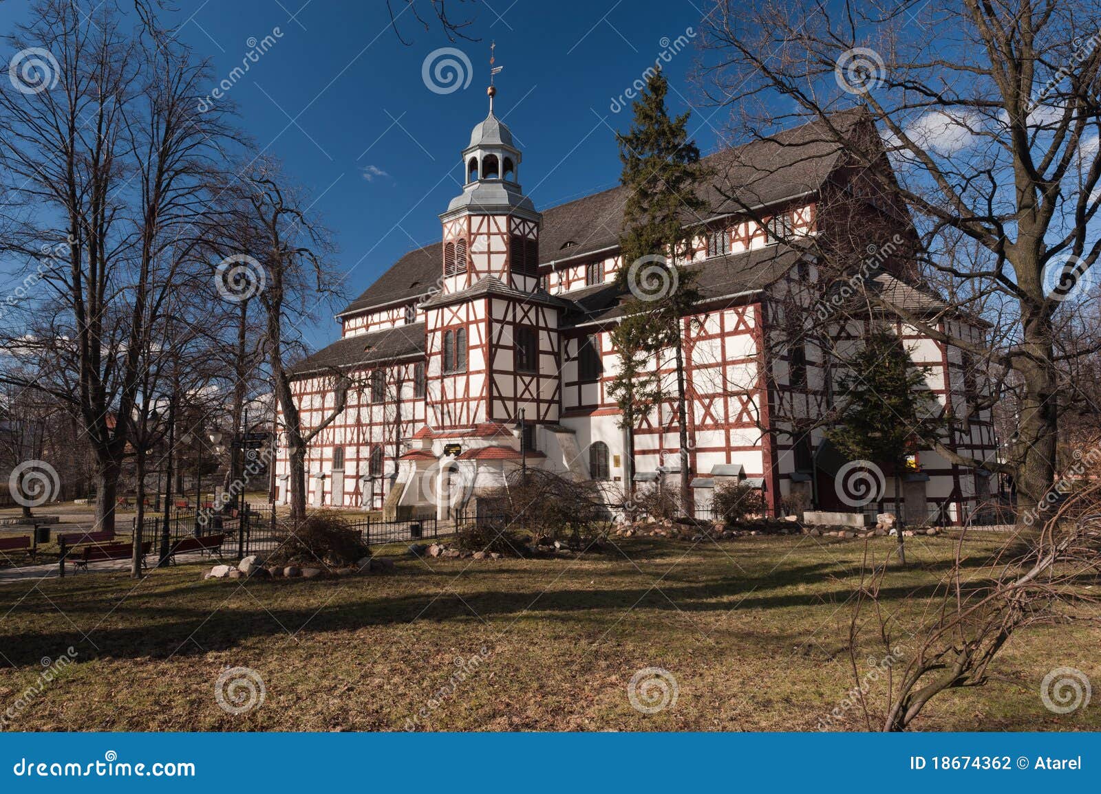 Church of Peace - UNESCO World Heritage Site Stock Photo - Image of ...