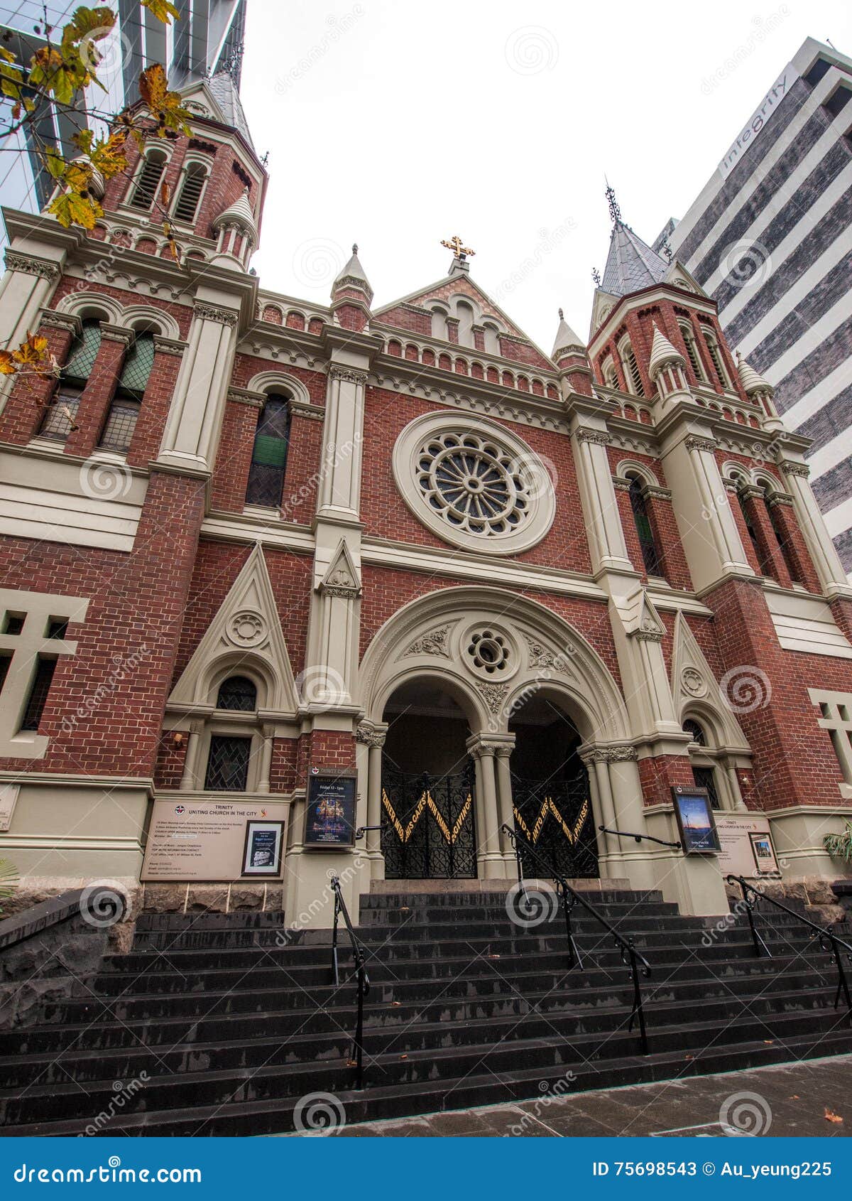Church in Perth, Australia editorial stock photo. Image of religion ...