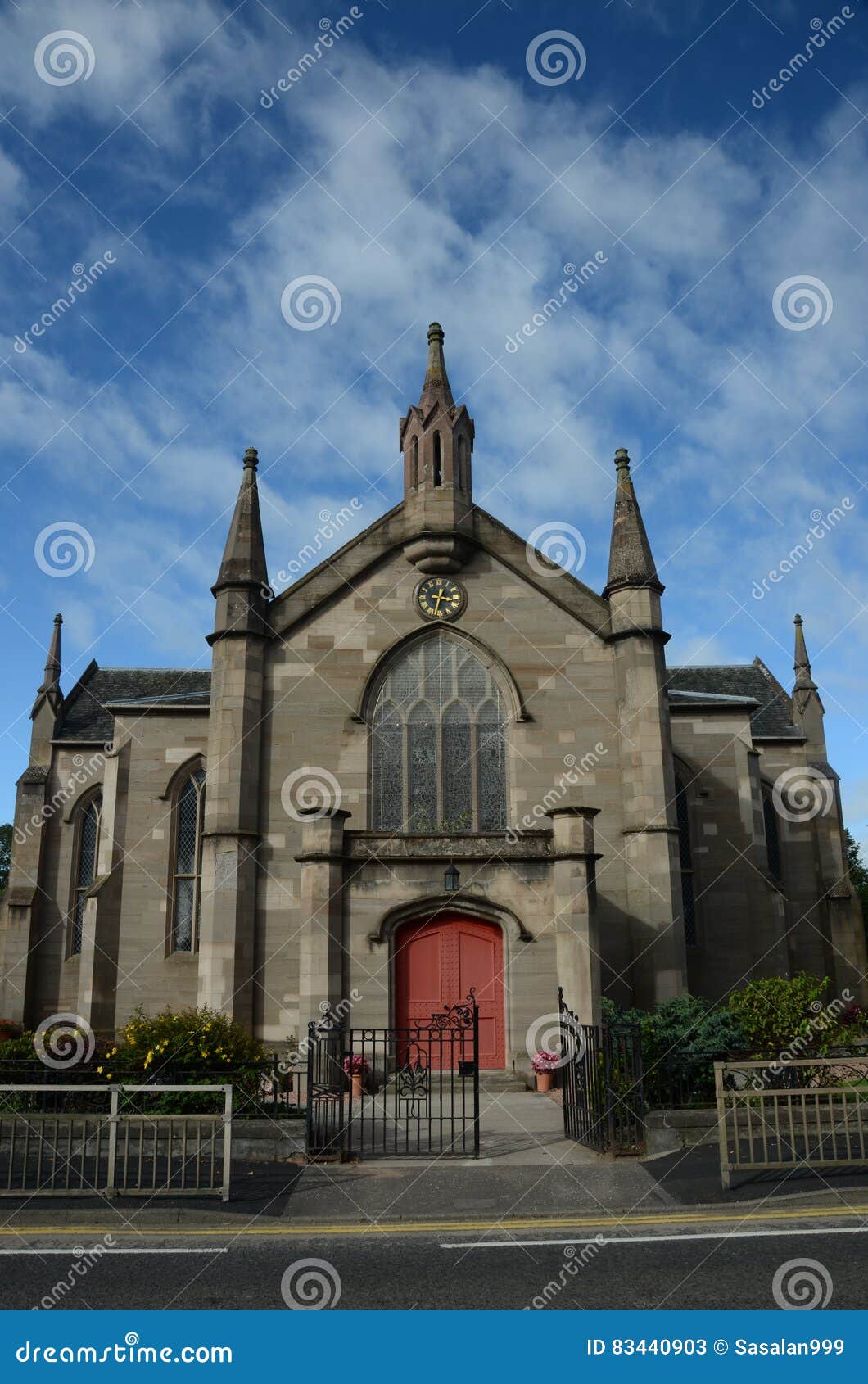 Church in Perth stock image. Image of detail, city, historic - 83440903