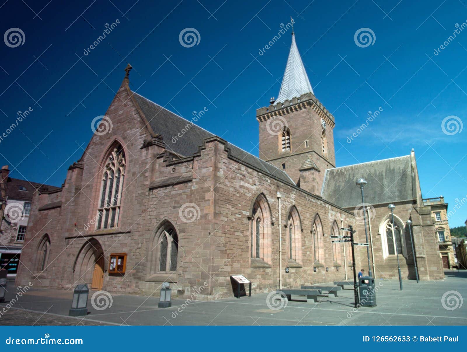 Church in Perth stock image. Image of kingdom, historical - 126562633