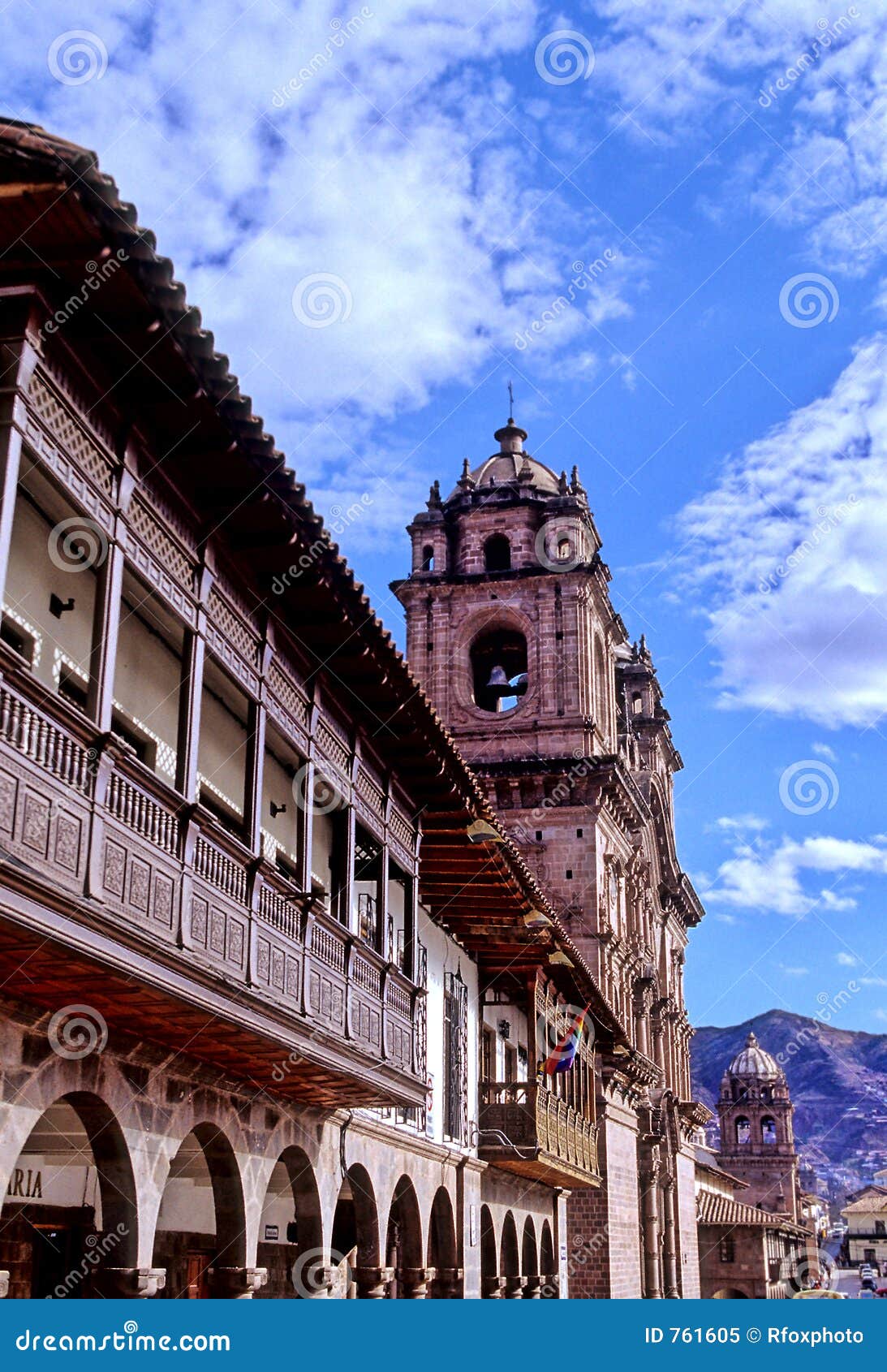 Church- Peru stock image. Image of spanish, incan, religion - 761605