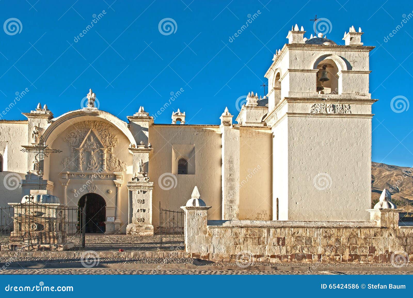 Church Peru stock photo. Image of mayor, blue, historic - 65424586