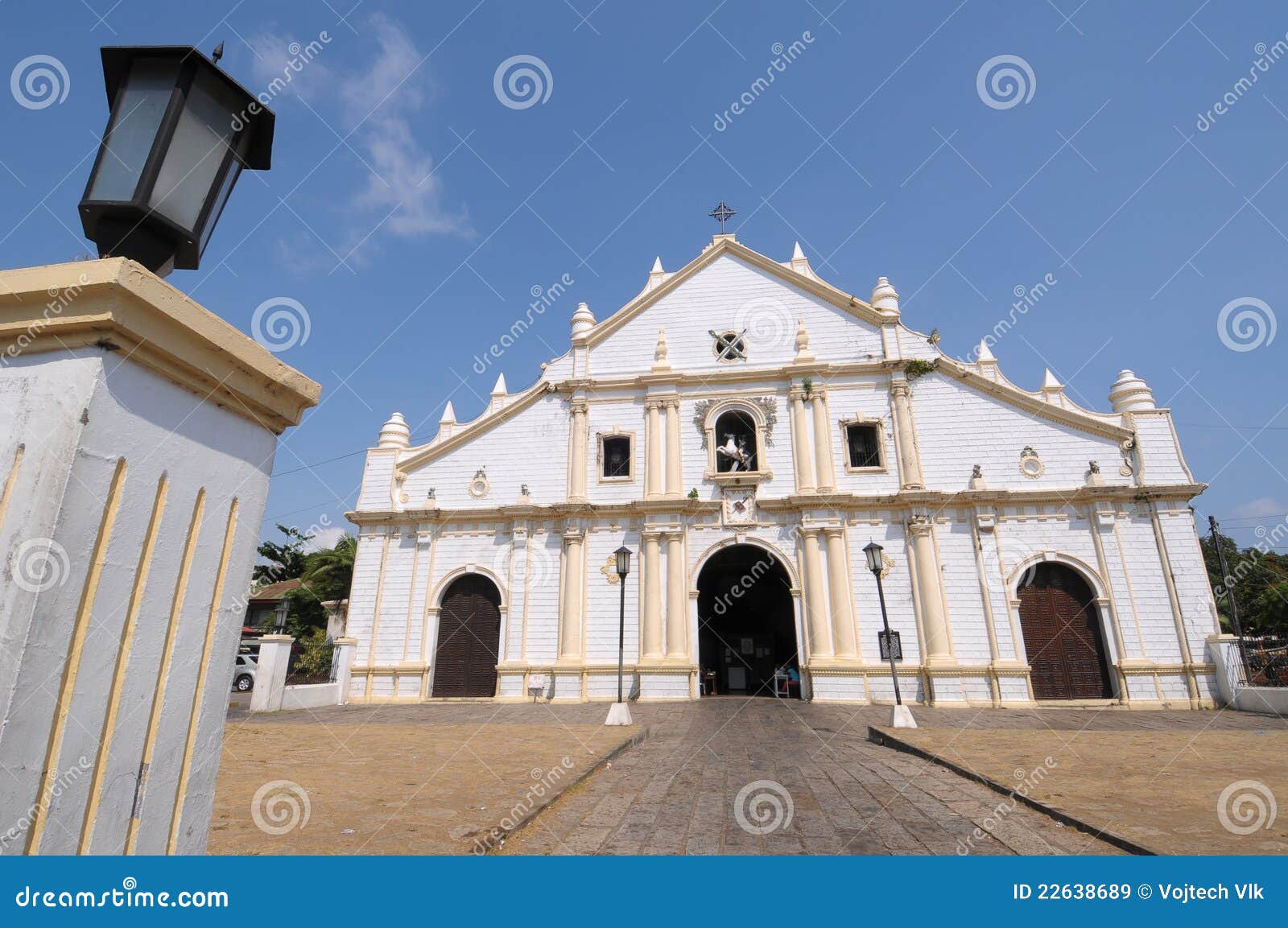 Church in Philippines stock image. Image of cathedral - 22638689