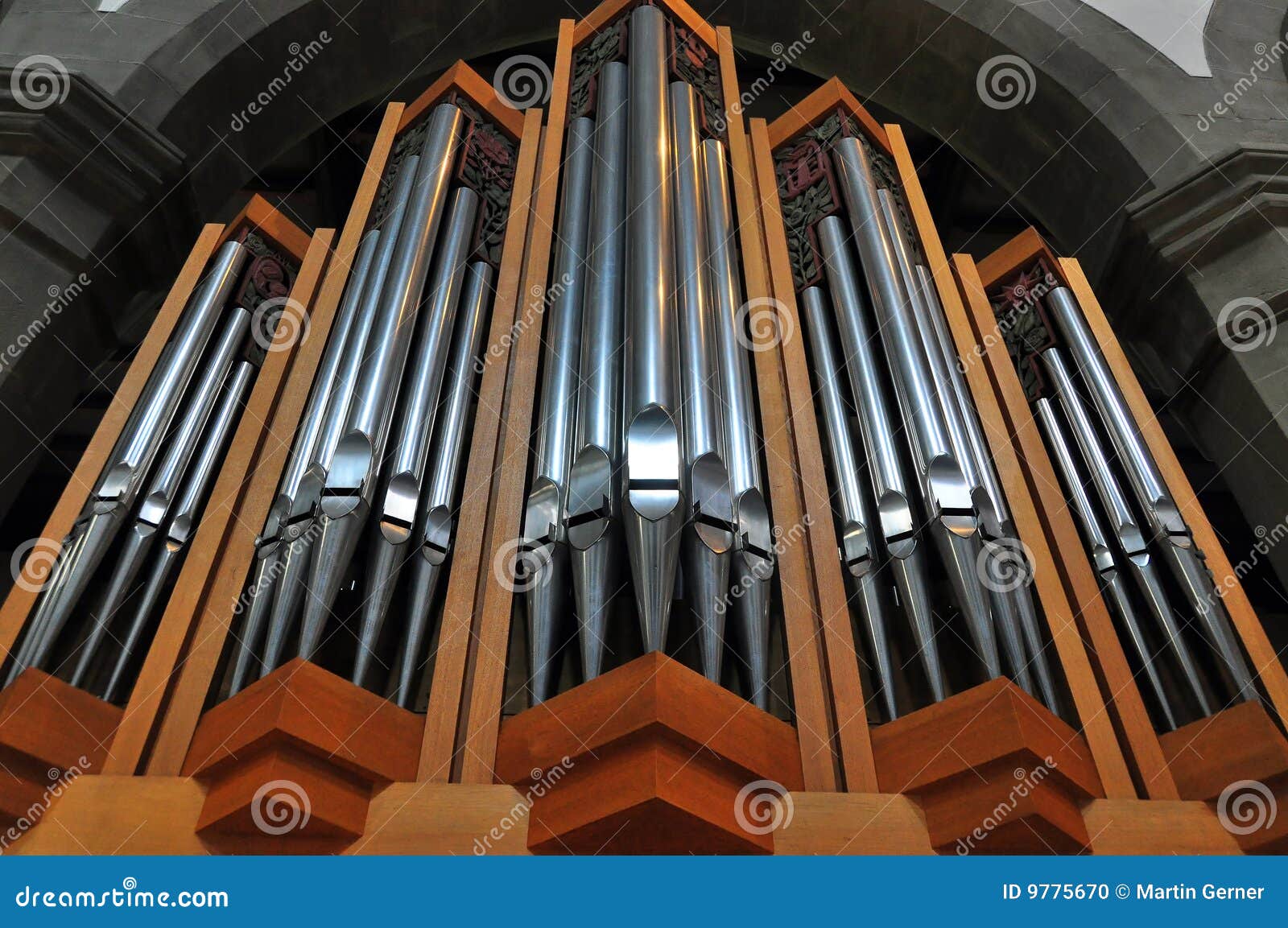 Church Pipe Organ stock photo. Image of sacral, religion - 9775670