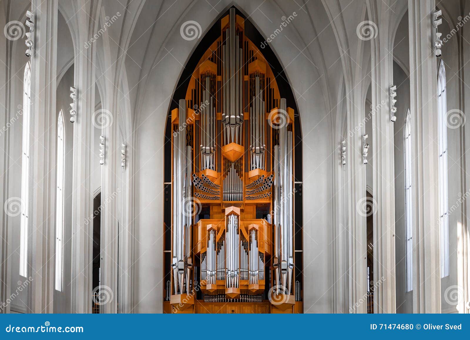 Church pipe organ stock photo. Image of medieval, gothic - 71474680