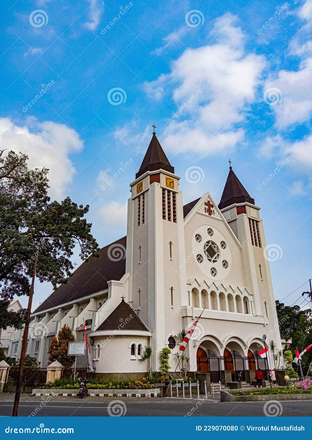 The Church is a Place of Worship for Christianity Stock Photo - Image ...