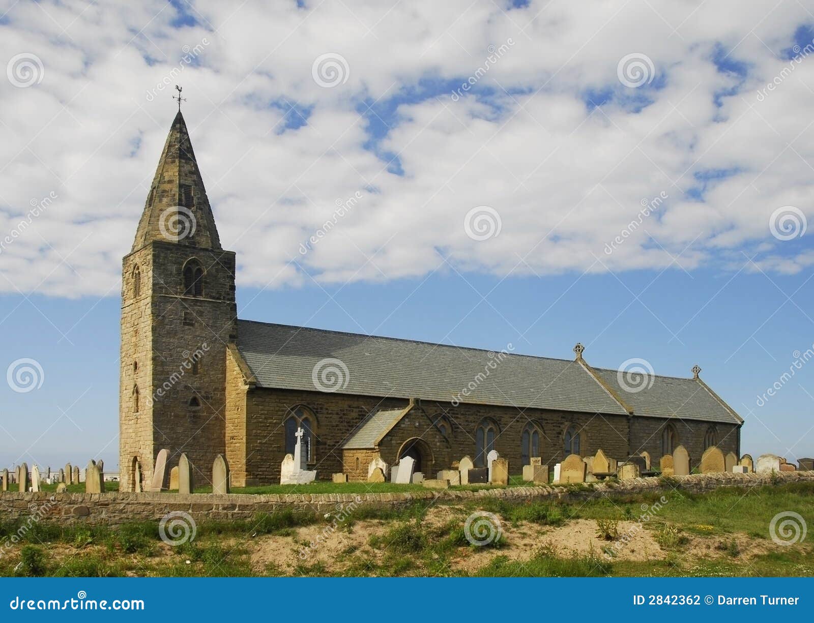 Church Point, Newbiggin by the Sea Stock Photo - Image of bartholemew ...