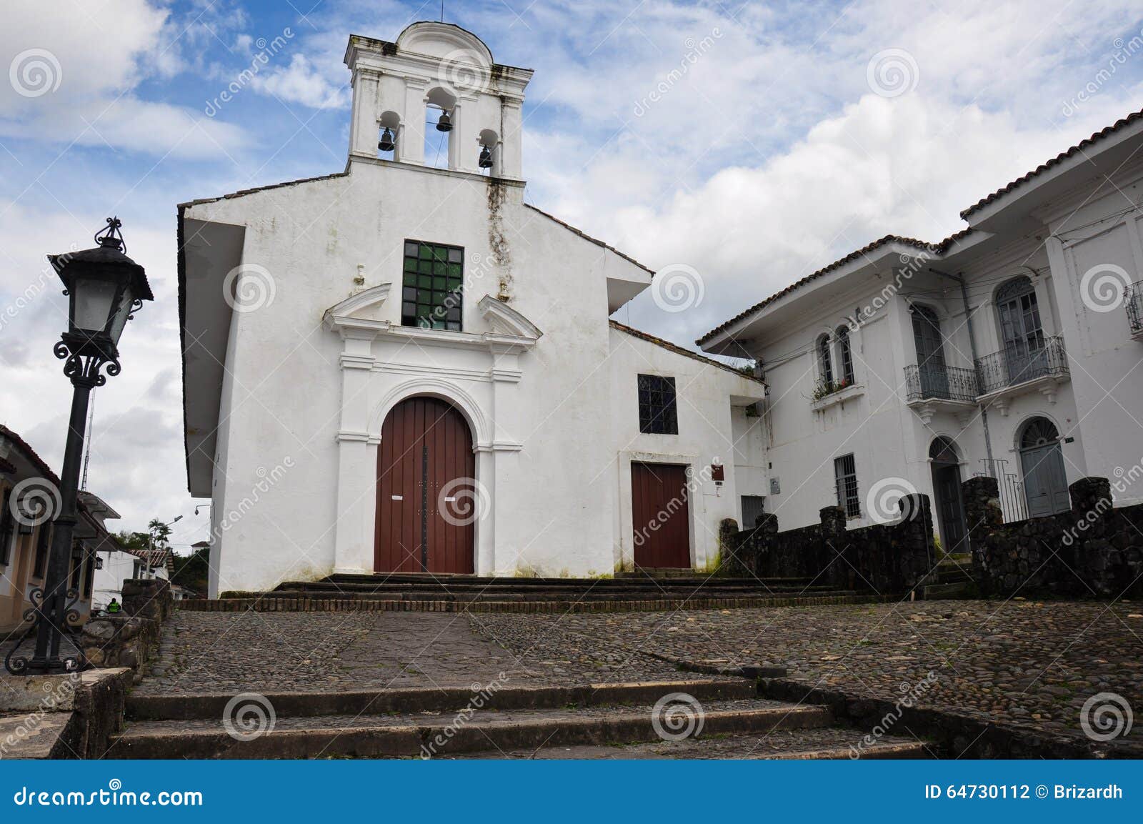 A Church in Popayan, Colombia Stock Photo - Image of preserved, america ...