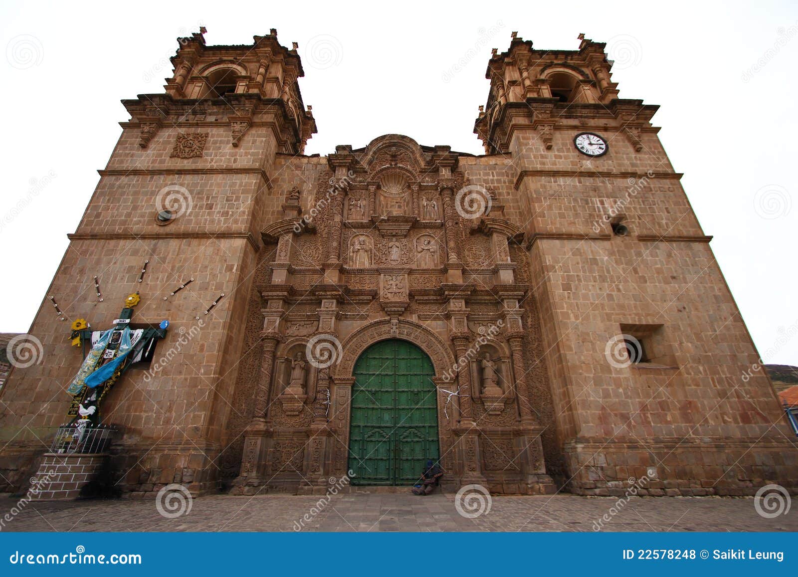 Church in Puno, Peru stock photo. Image of adventure - 22578248