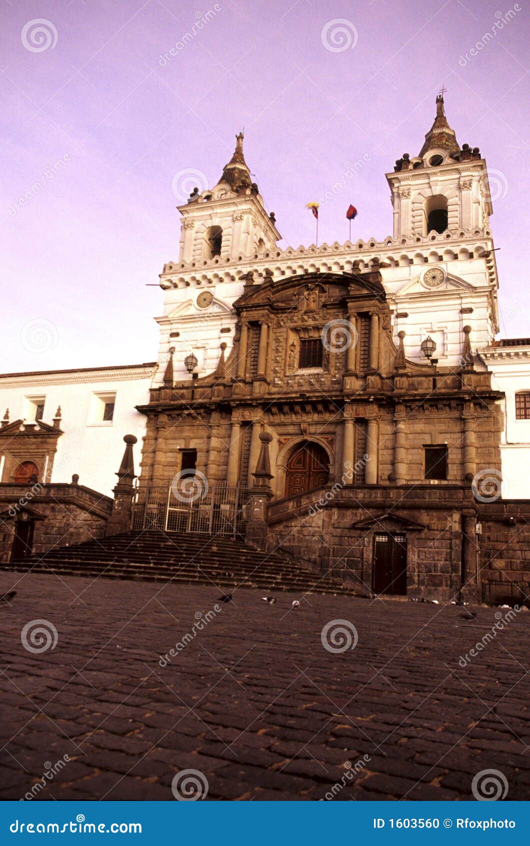 Church- Quito, Ecuador stock photo. Image of colonial - 1603560