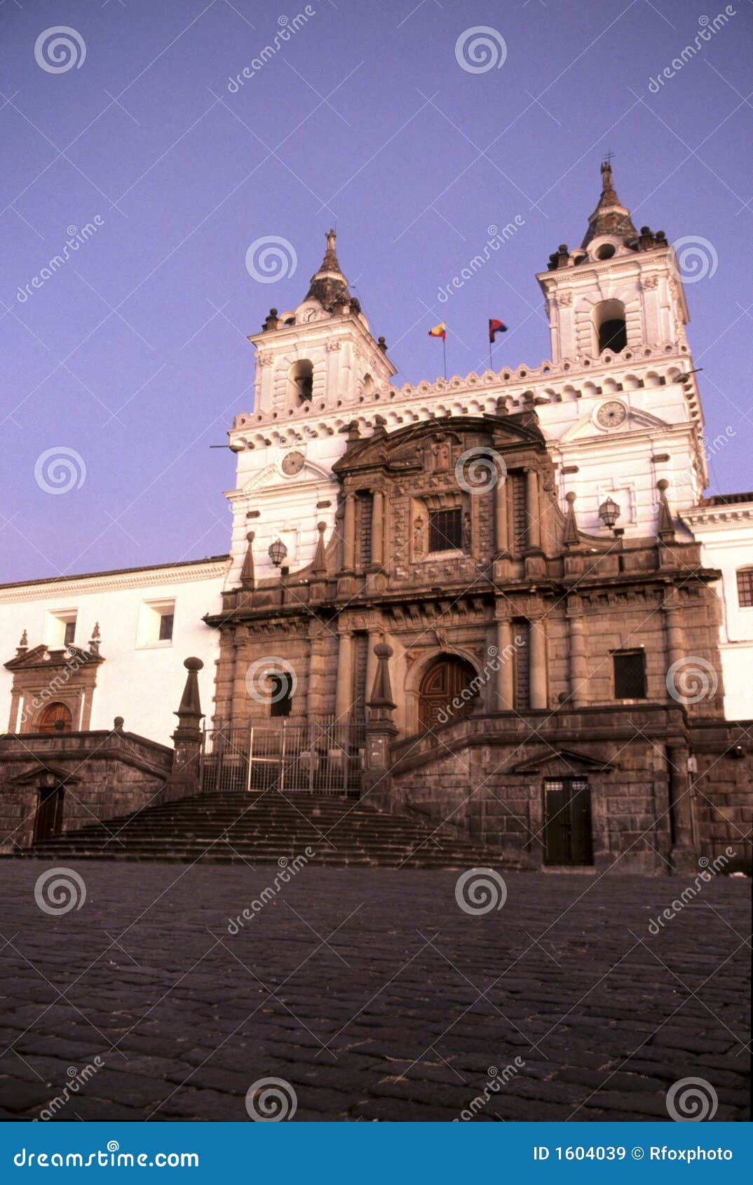 Church- Quito, Ecuador stock image. Image of spanish, churches - 1604039