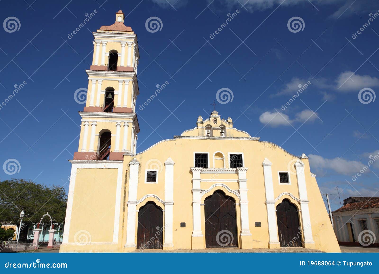 Church in Remedios, Cuba stock photo. Image of church - 19688064