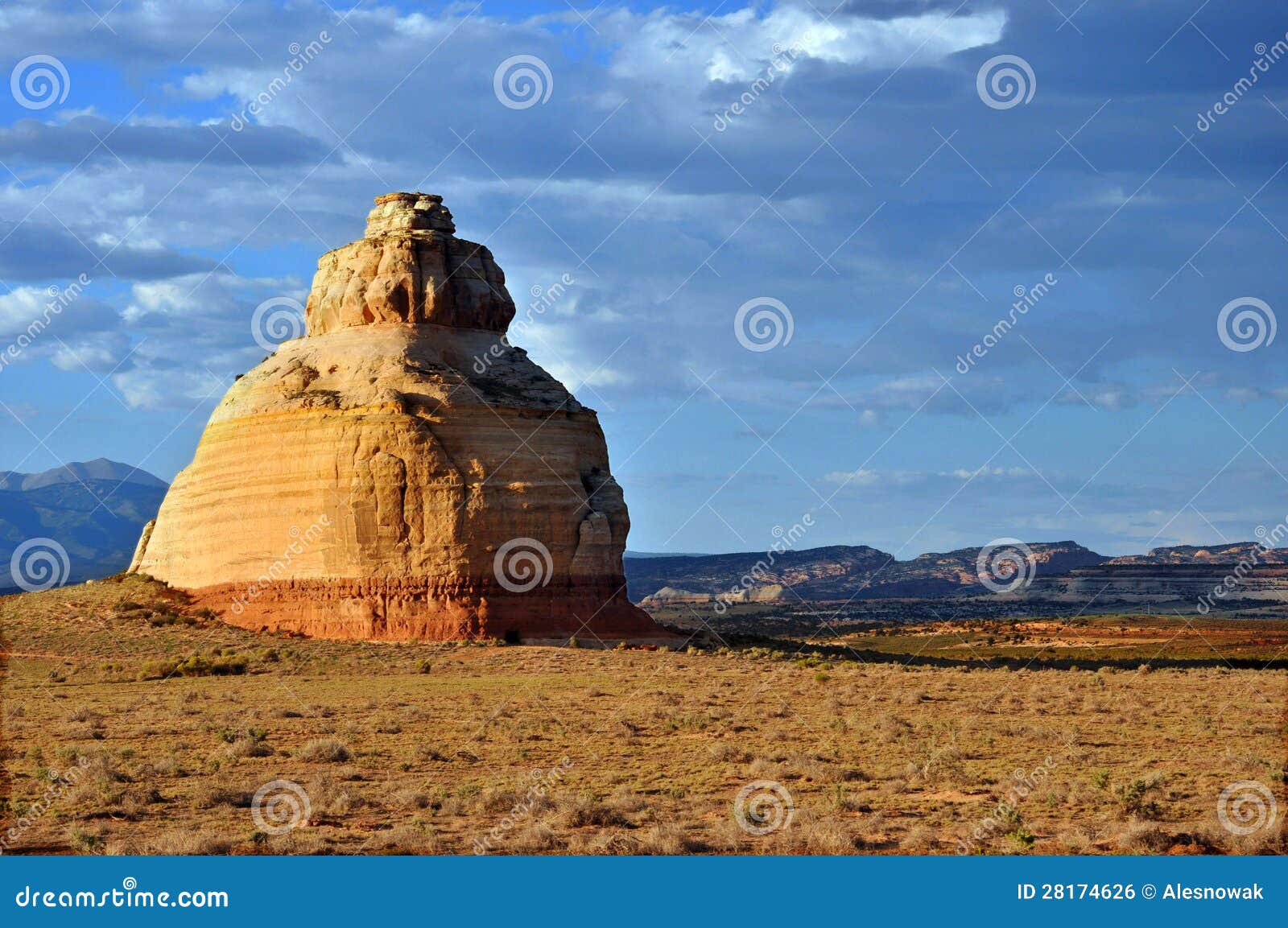 Church rock stock photo. Image of utah, famous, sandstone - 28174626