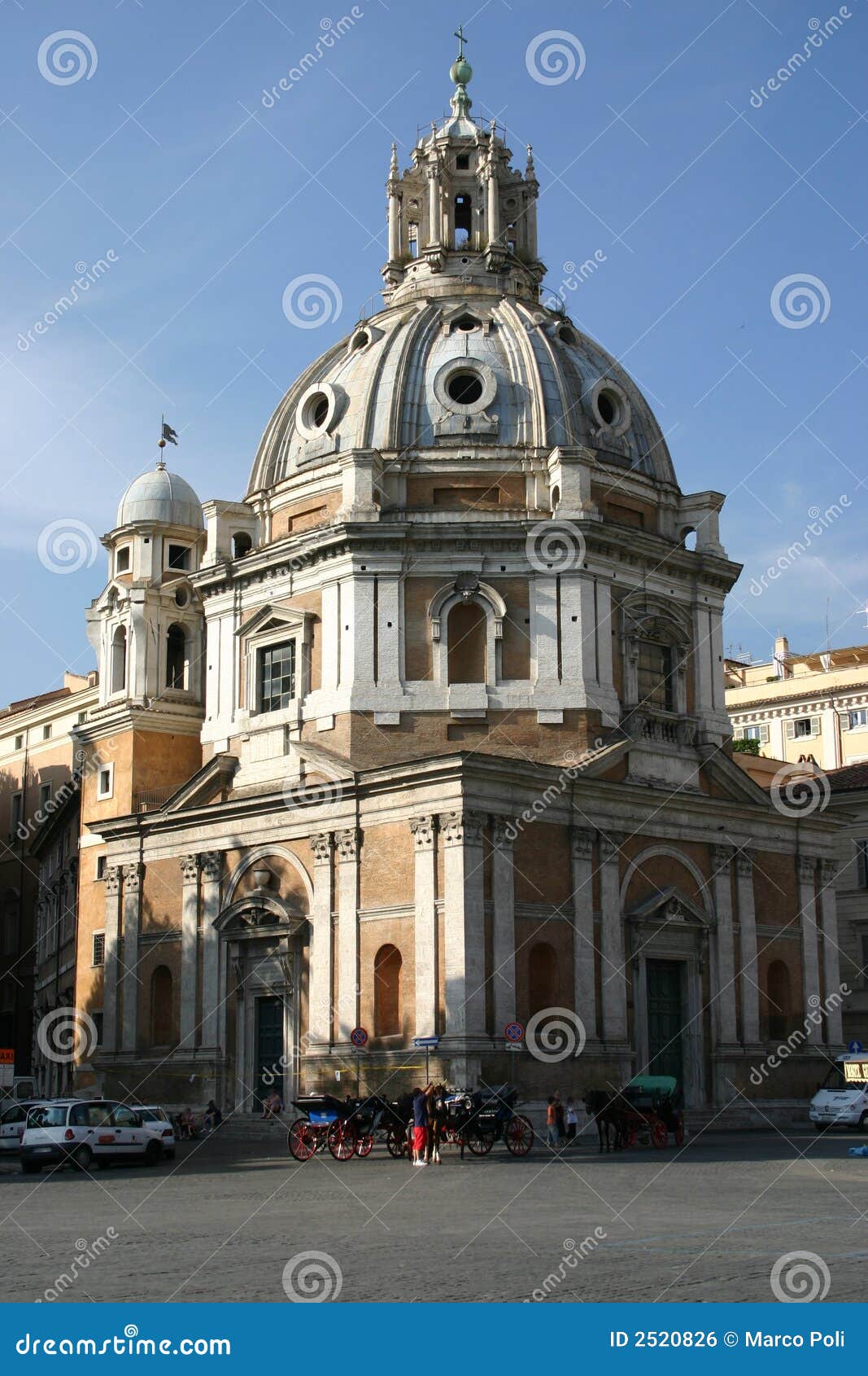 Church in Rome stock photo. Image of cathedral, town, rome - 2520826