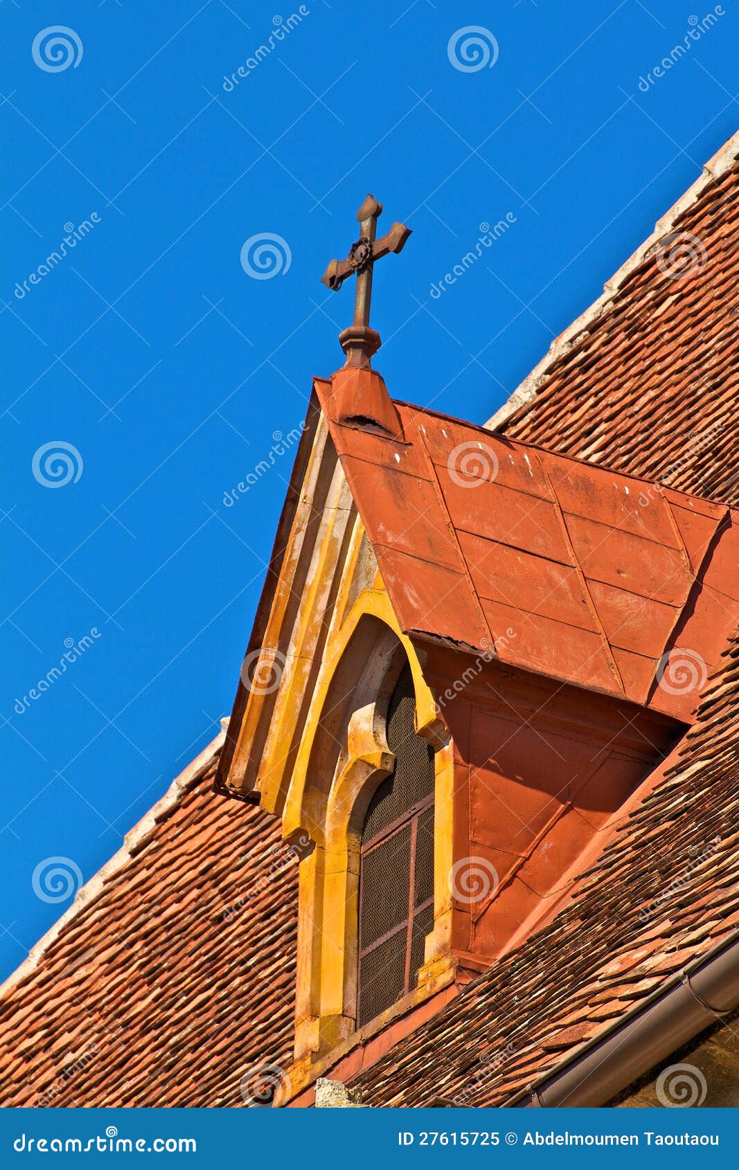 Church roof stock image. Image of detail, landscape, outdoor - 27615725